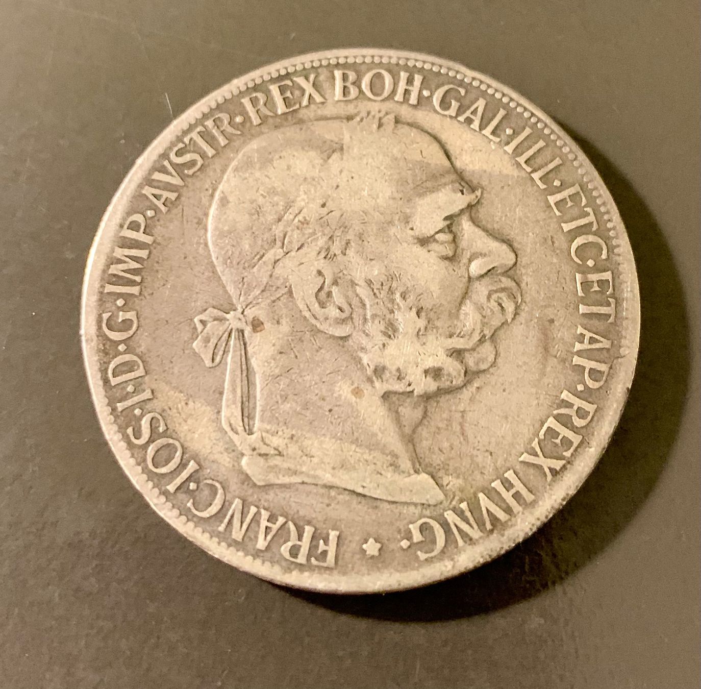 Austria 5 Corone. 1900. Argento 900. (Usato) a Vacallo per CHF 45 – con ...