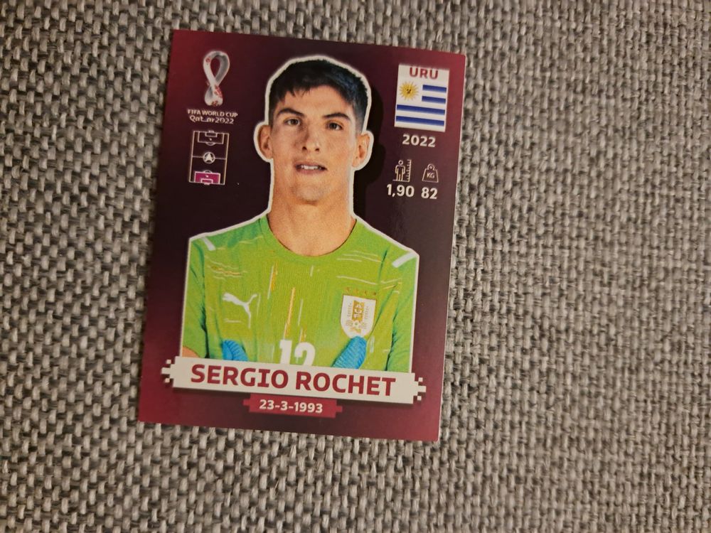 WM 2022 QATAR URU 4, SERGIO ROCHET PANINI | Kaufen auf Ricardo