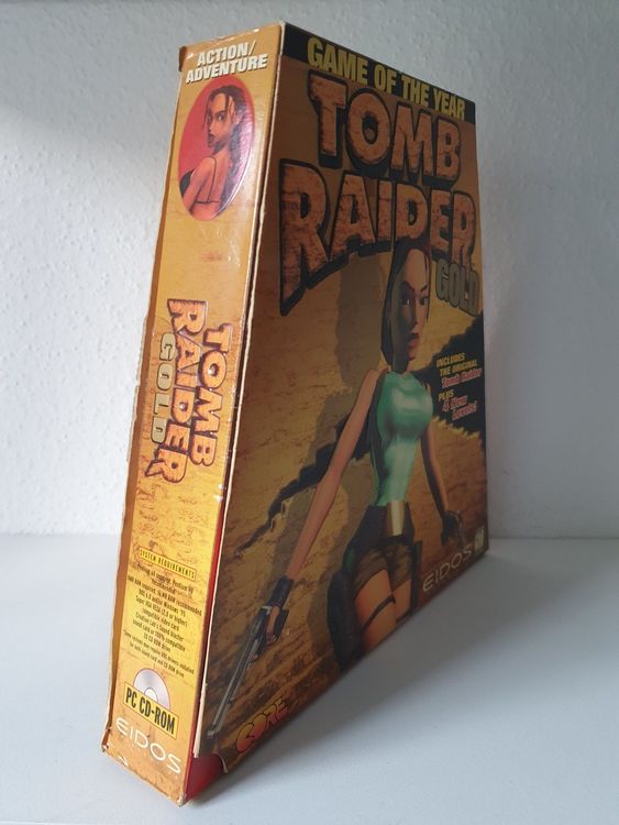PC Game Tomb Raider Gold (1996) US Trapezoid Big Box | Kaufen auf Ricardo