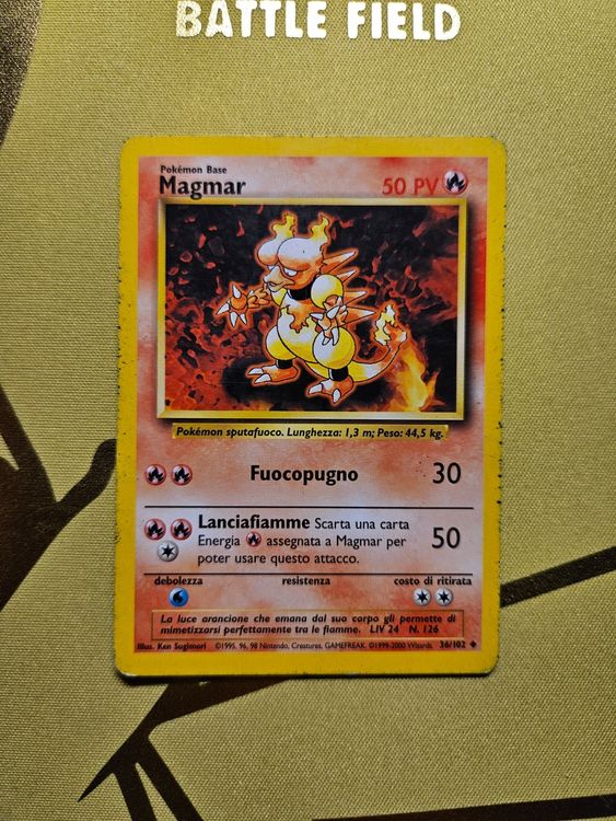 Base Set - Magmar | Kaufen auf Ricardo