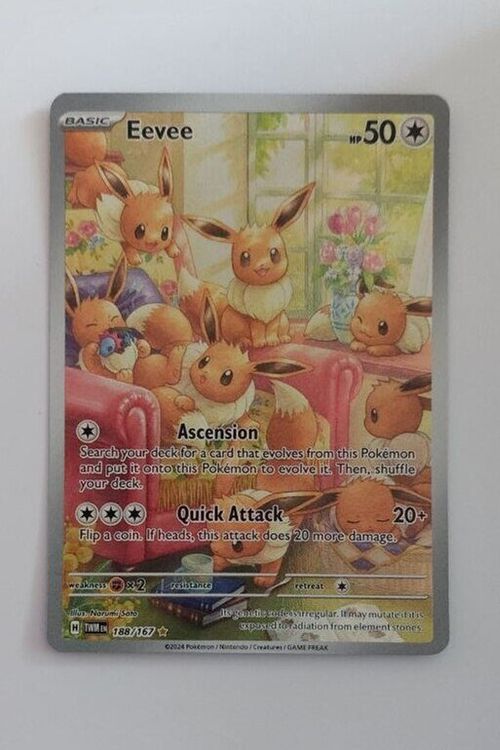 Eevee (188/167 Twilight Masquerade) NM / ENG (D'occasion) à COINTRIN ...