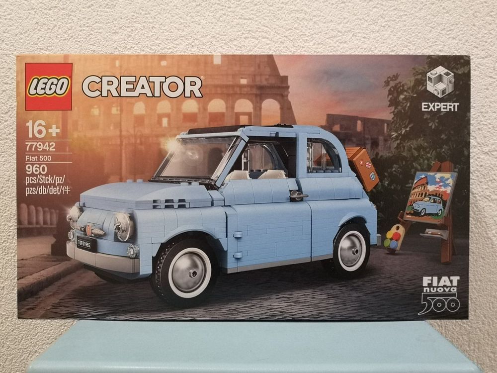 Lego 77942 Creator Expert Fiat 500 Blue (Neu und originalverpackt) in ...