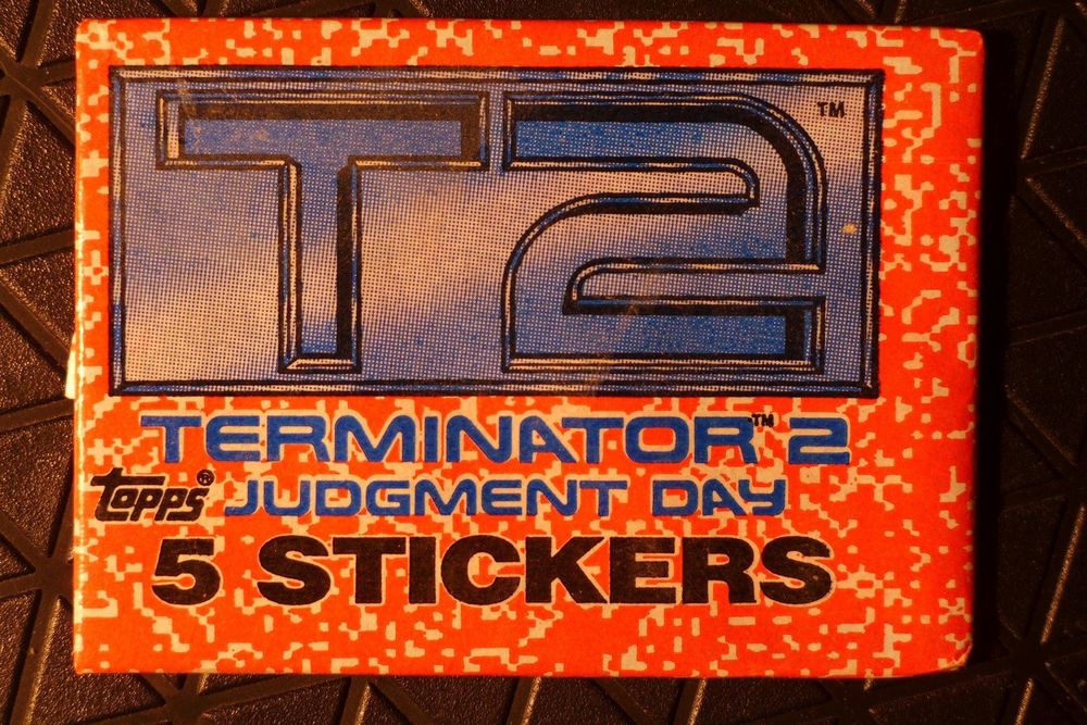 terminator 2 stickers 1991 (Neuf avec emballage d'origine) à hinwil ...