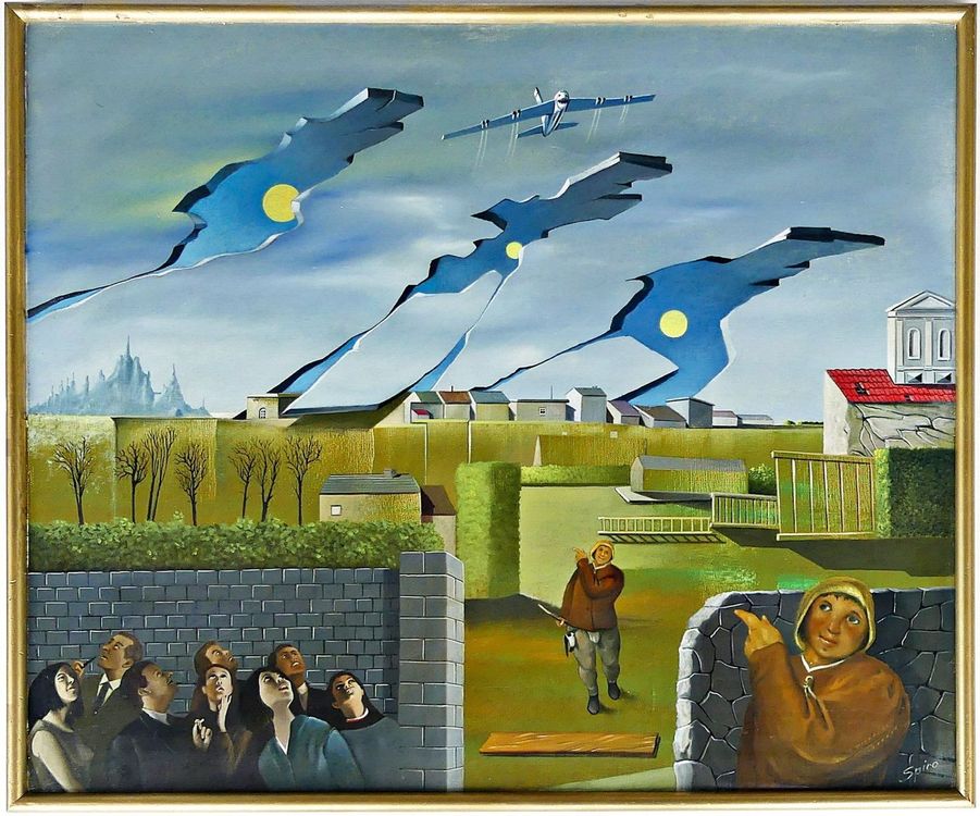 Gemälde von Georges Spiro (Warschau 1909-Paris 1994)! (Gebraucht) in ...