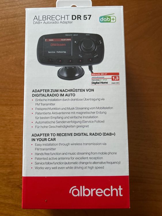 DAB+ Albrecht DR 57 Autoradio Adapter (Gebraucht) in Boswil für CHF 65 ...