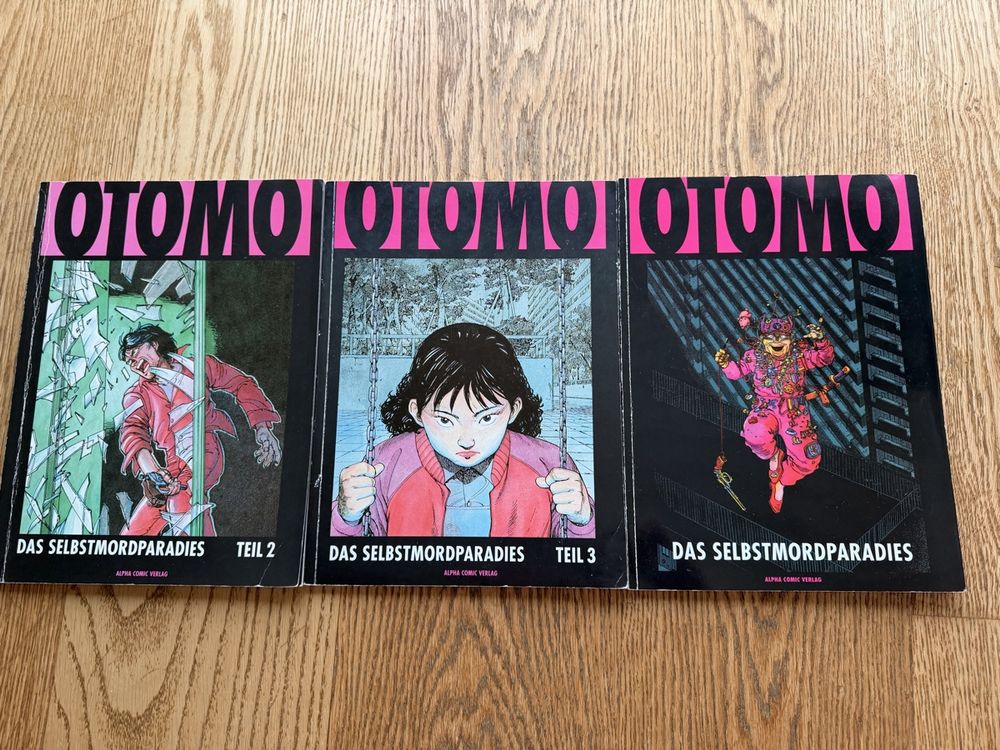 OTOMO Band 1 bis 3 Alpha Comic Verlag (1994) (Gebraucht) in Hünenberg ...