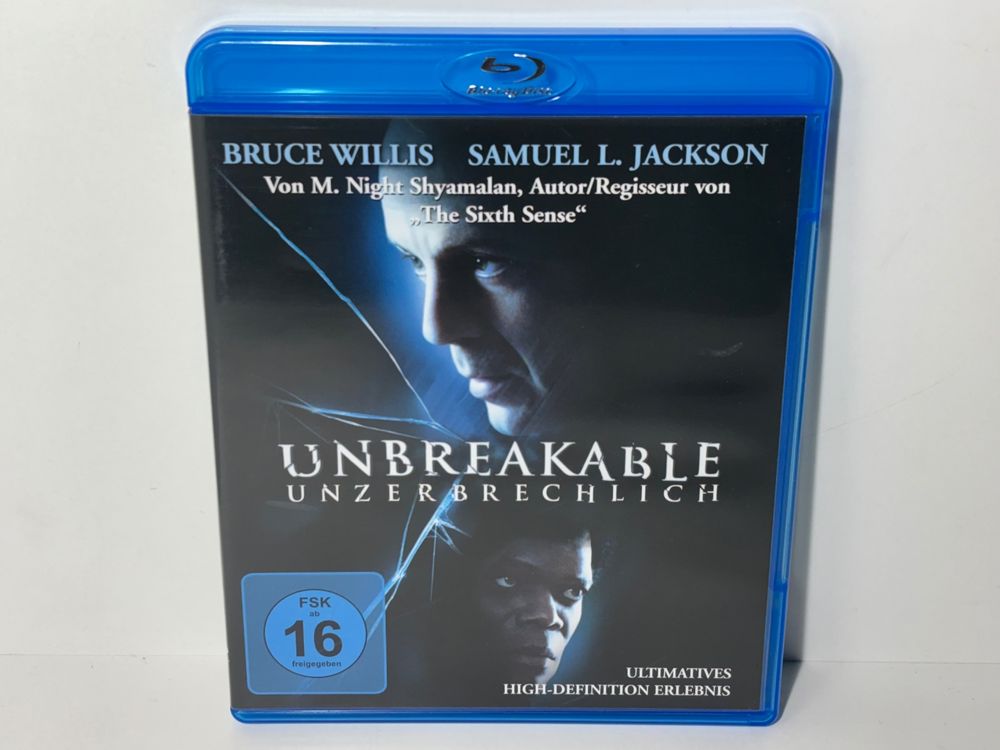 Unbreakable - Unzerbrechlich Blu Ray (Gebraucht) in Wilderswil für CHF ...