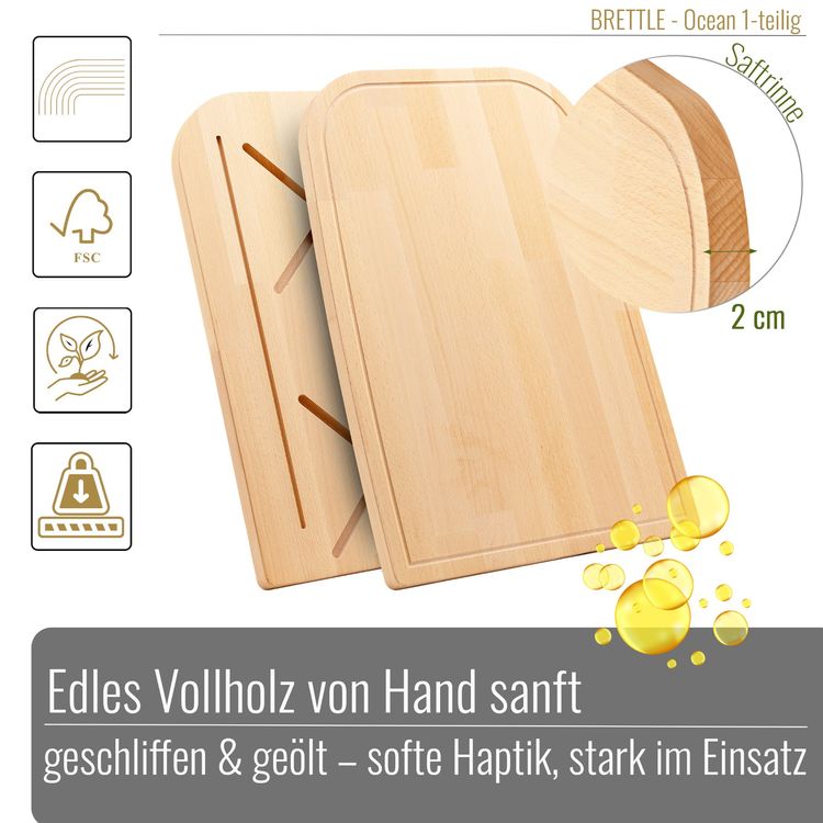 Schneidebrett T5/T6 T6.1 VW California Ocean & Coast Brettle (Neu und ...
