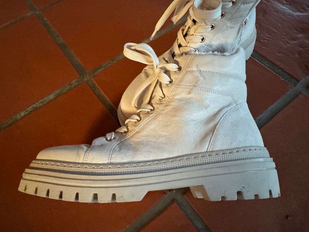 Winter Boots, Cremeweiss, Grösse 40, Top Zustand! (Neu (gemäss ...