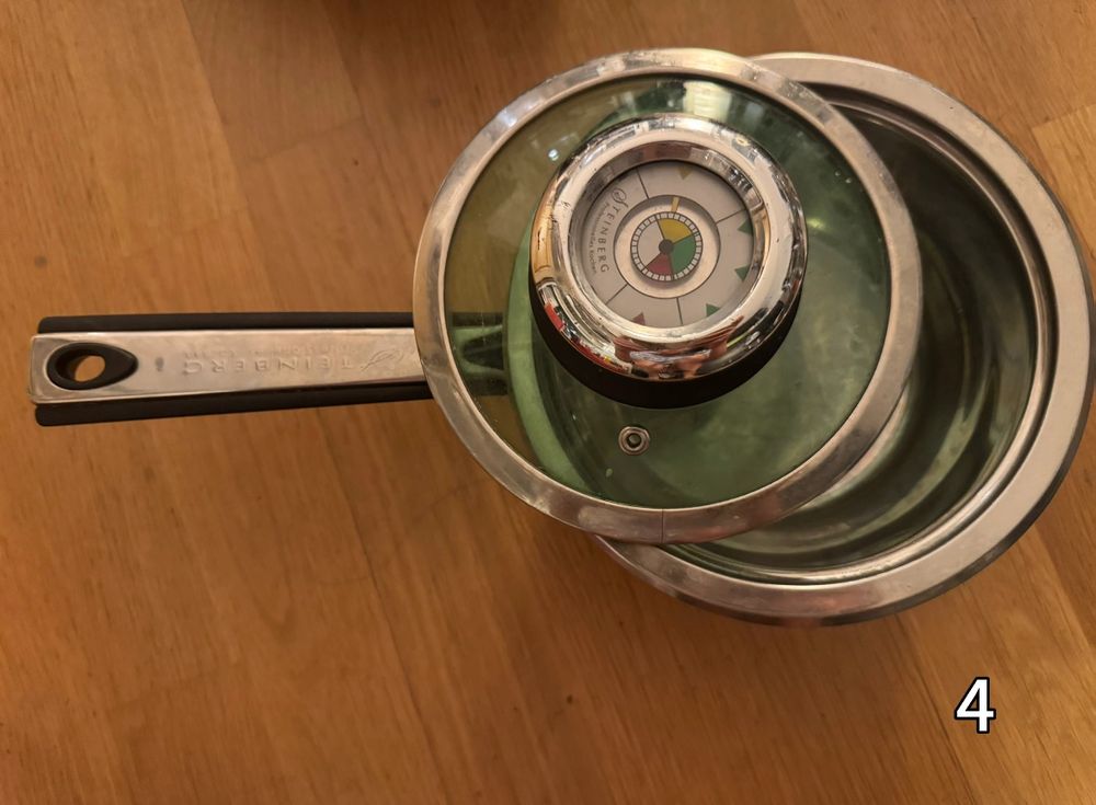 Steinberg Stainless Steel Cooking Pot with Lid. Used. (Gebraucht) in ...