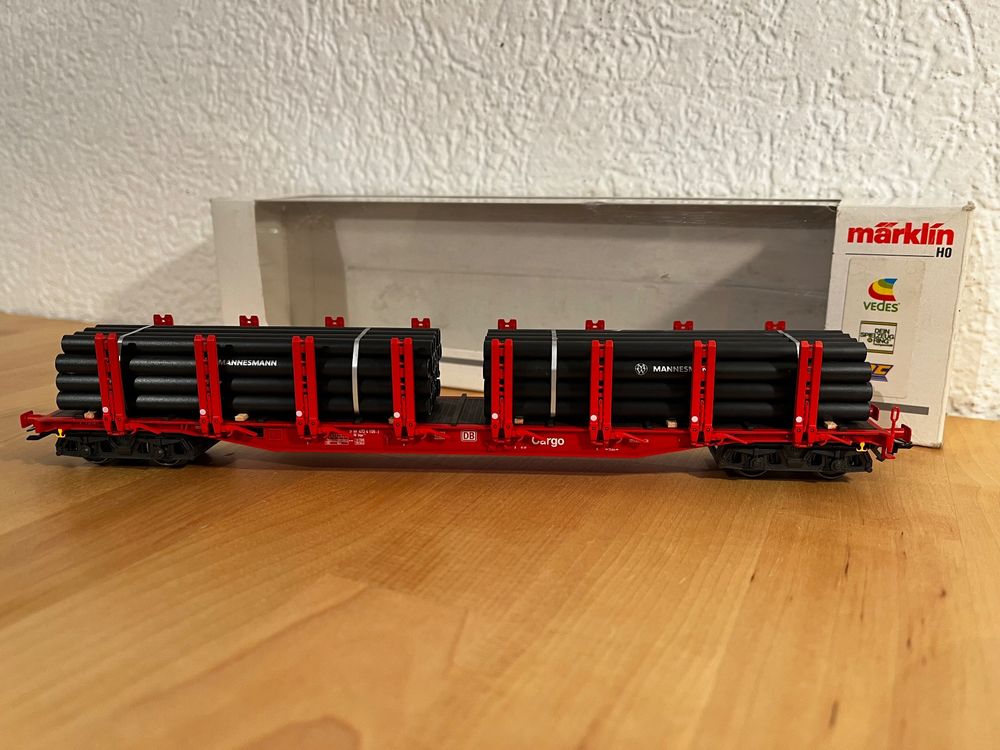 Märklin 47716 DB Cargo Snps Rungenwagen (Gebraucht) in Les Paccots für ...