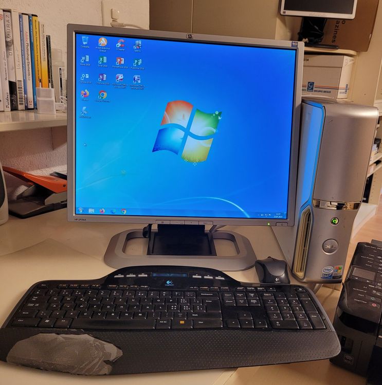 PC Dell, Win7, avec écran, imprimante, clavier et souris | Kaufen auf ...