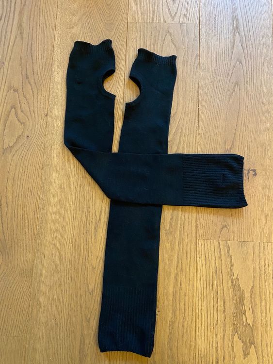 Warme (Yoga) Stulpen für kühle Wintertage in Schwarz | Kaufen auf Ricardo