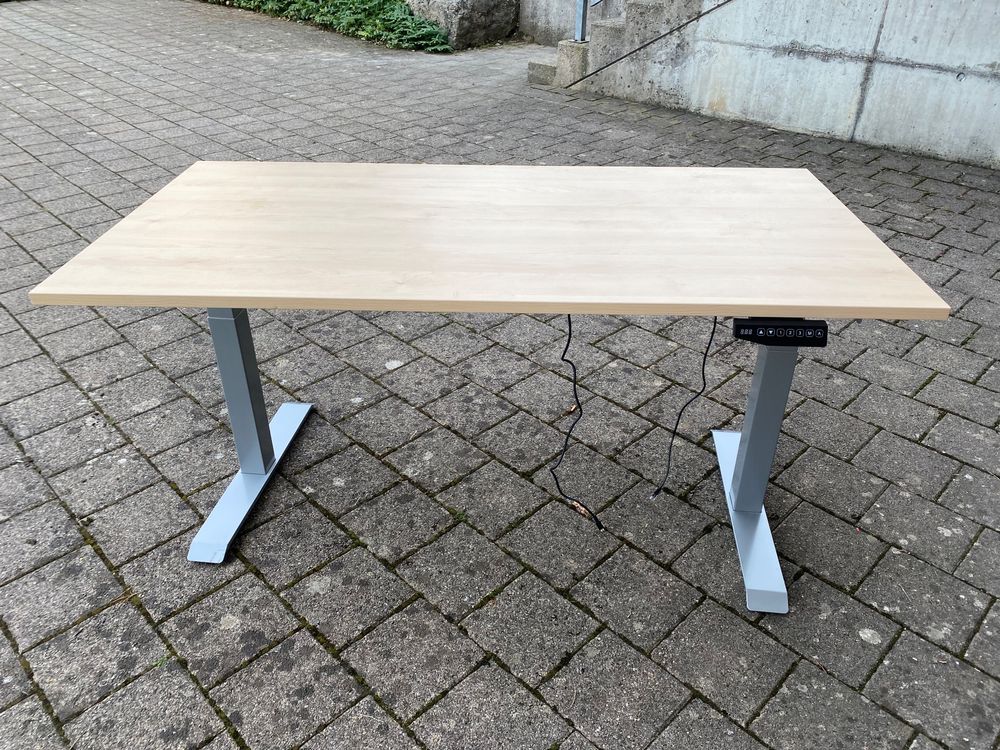 Schone Schreibtisch Hohenverstellbar Gebraucht Bild