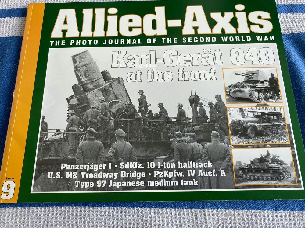 BUCH ENGLISCH ALLIED-AXIS 9 KARL-GERÄT 040 AT THE FRONT | Kaufen auf ...