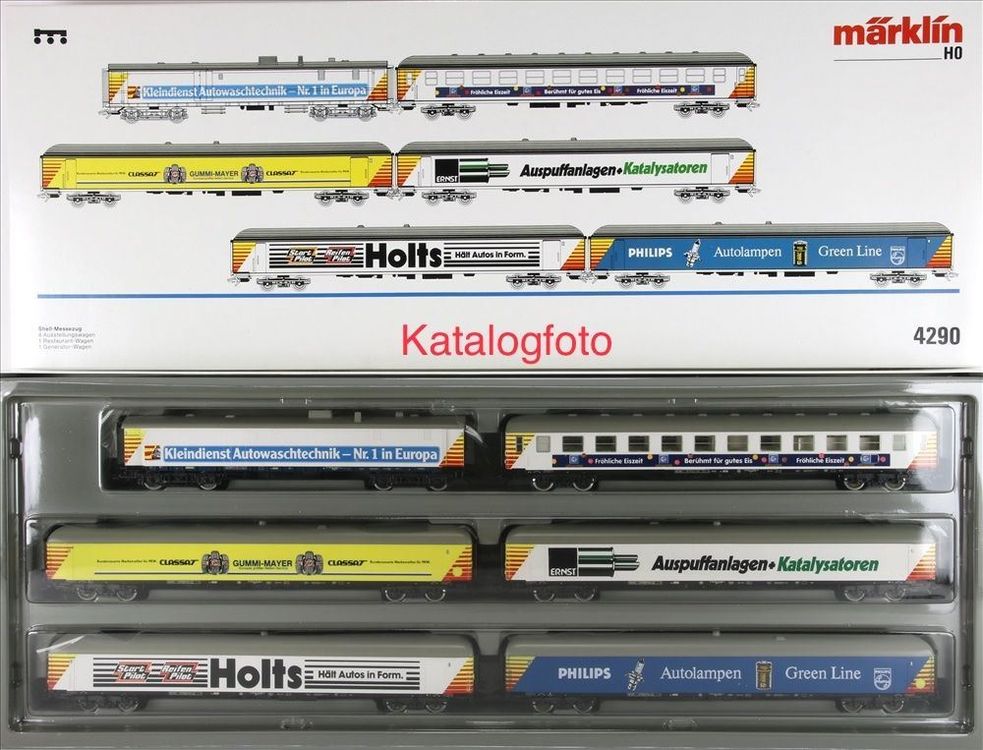 Shell Messezug #4290 (6 Wagen) H0 OVP AC | Kaufen auf Ricardo