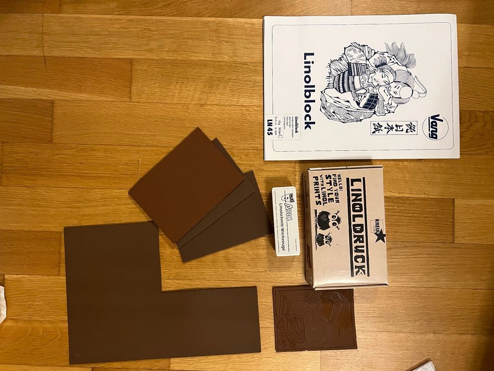 Linol Druck Set (Neu (gemäss Beschreibung)) in luzern für CHF 20 – mit ...
