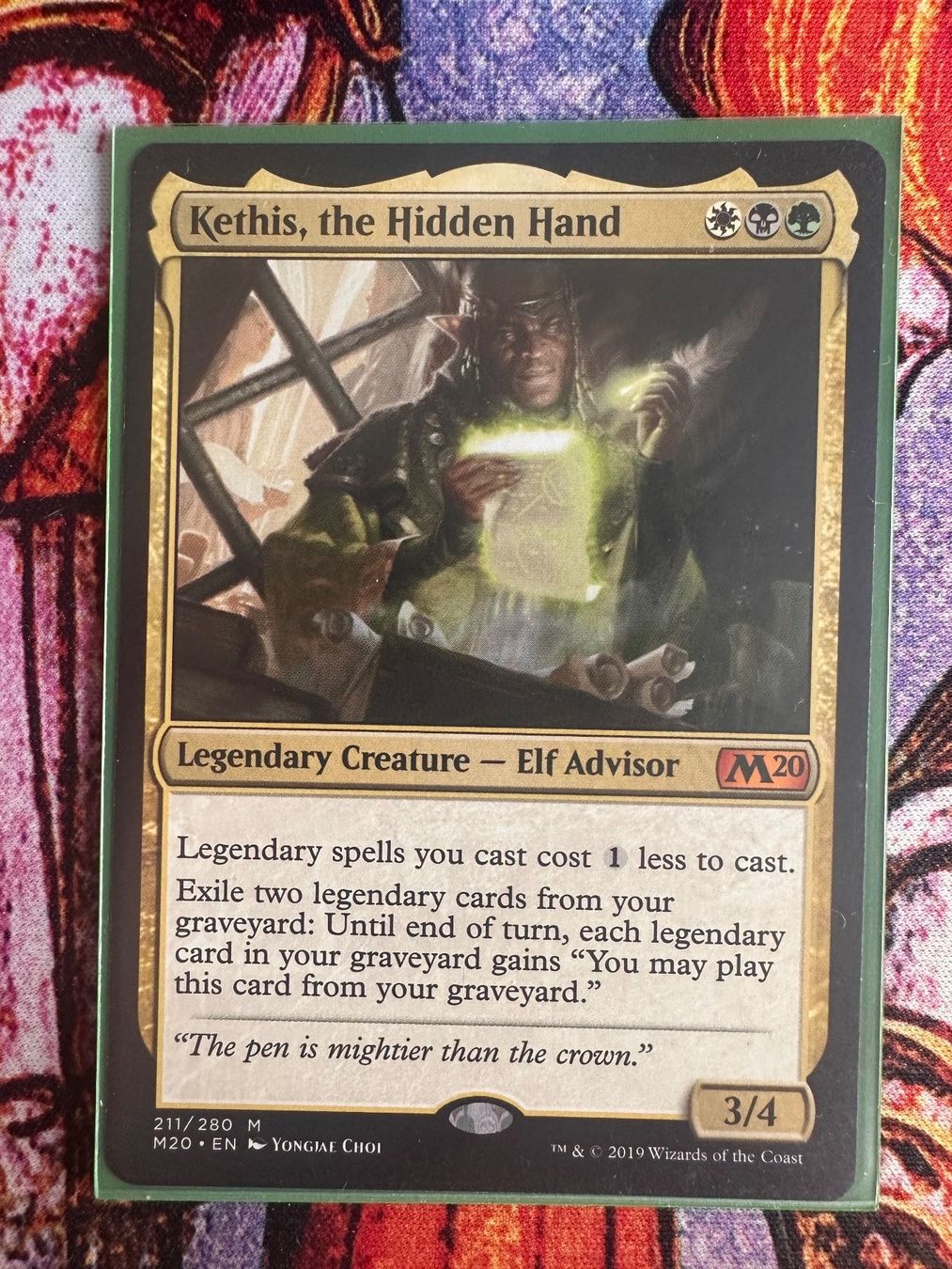 Magic the Gathering - Kethis, the Hidden Hand (Gebraucht) in Horn für ...