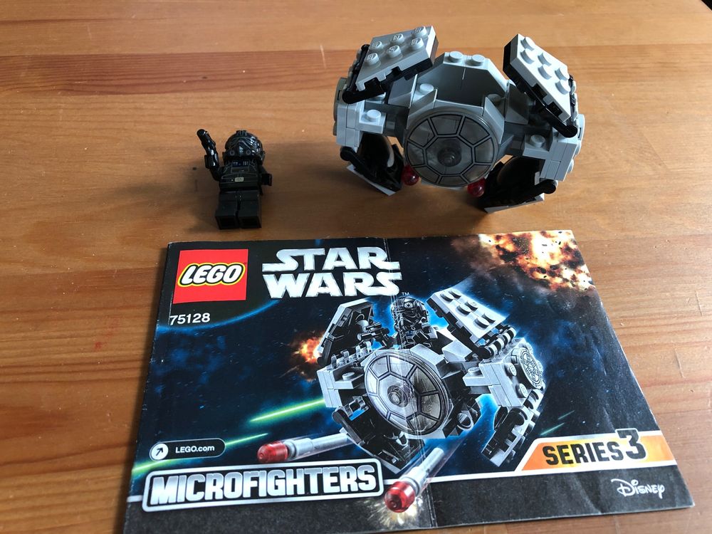 Lego 75128 TIE Advanced Prototype mit Anleitung und Figur | Kaufen auf ...