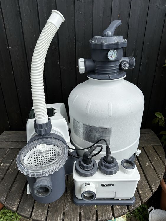 Salzwassersystem INTEX QX2600 Sandfilterpumpe (Gebraucht) in Dulliken ...