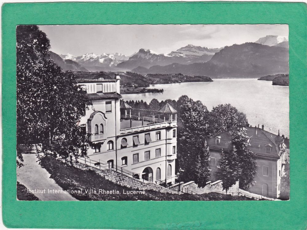 Luzern Institut international Villa Rhaetia 1964 | Kaufen auf Ricardo
