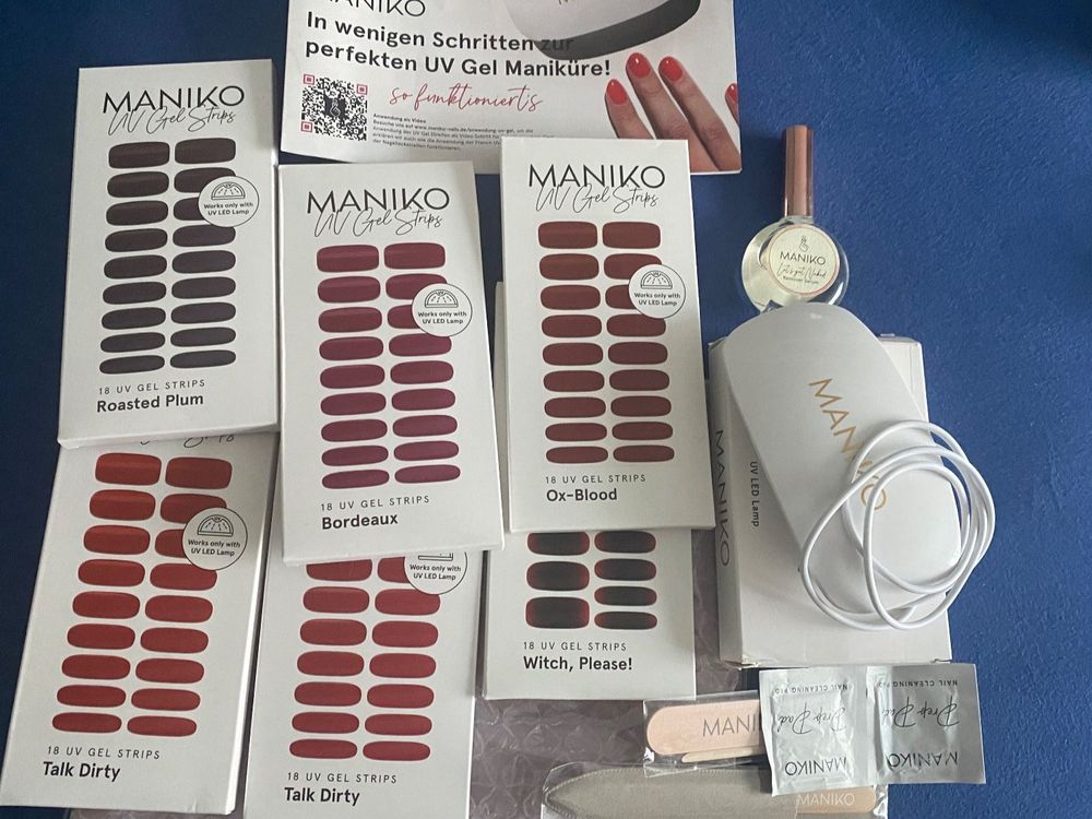 UV Gel Maniküre Set von MANIKO mit Lampe (Neu (gemäss Beschreibung)) in ...