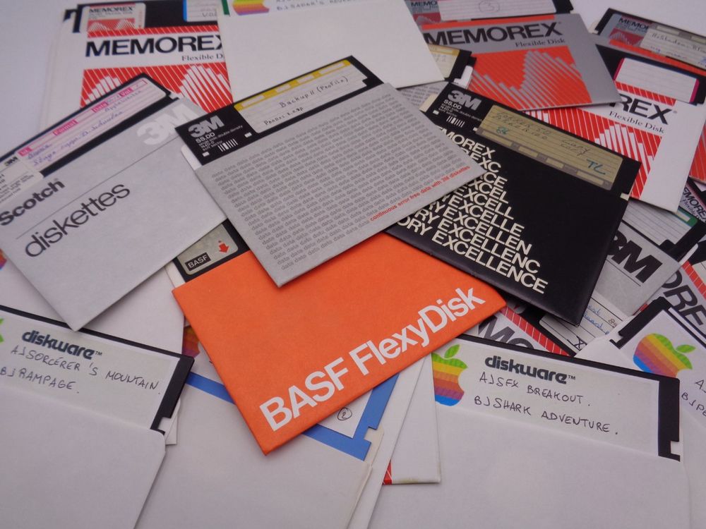 APPLE II - 25 STÜCK DISKETTEN 5,25" (Defekt) in Zellerndorf für CHF 20 ...