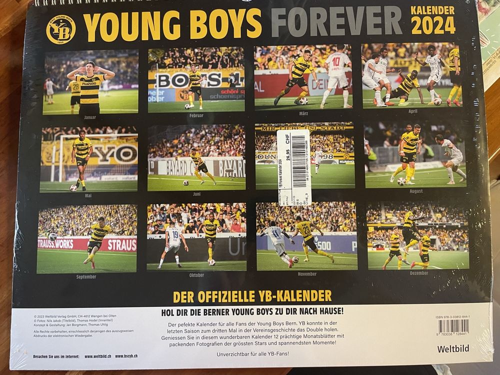 YB Kalender 2024 | Kaufen auf Ricardo