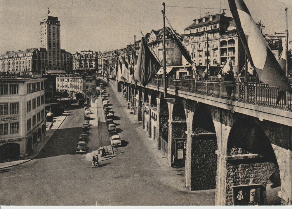 VD 99 Lausanne - Grand Pont et Tour Bel-Air, 1961 | Kaufen auf Ricardo
