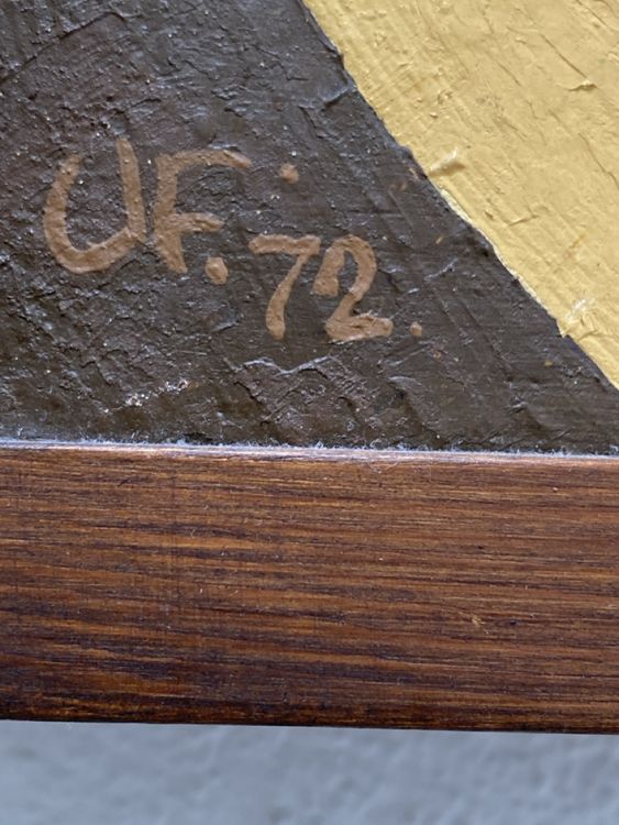 Urs Flury , Oelgemälde 1972 , Apfel und Birne. (Gebraucht) in Biberist für CHF 180 – nur ...