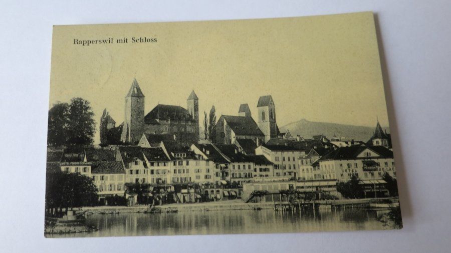 Rapperswil / SG - mit Schloss - 1909 (Gebraucht) in Jona für CHF 1 – mit Lieferung auf Ricardo ...