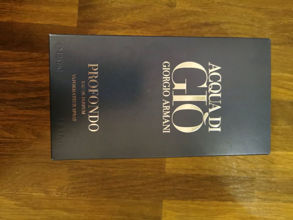 Giorgio Armani profondo Edp 125ml | Kaufen auf Ricardo