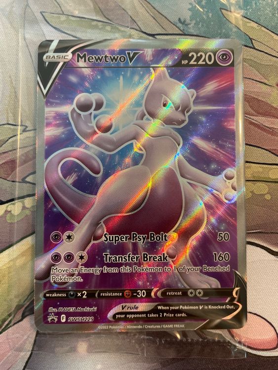 Mewtwo V Card Pokemon Go Promo SWSH229 | Kaufen auf Ricardo