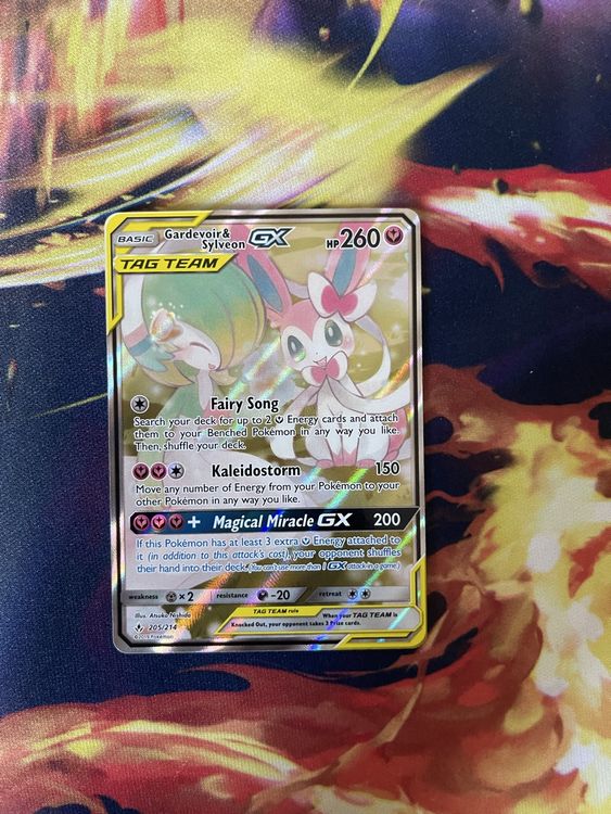 Pokemon Gardevoir & Sylveon GX Tag Team alt Art (Gebraucht) in ...