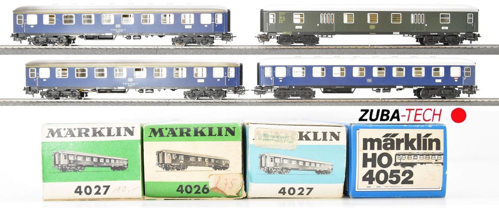 Märklin 4x Personenwagen DB H0 WS mit OVP (Gebraucht) in St. Gallen für ...