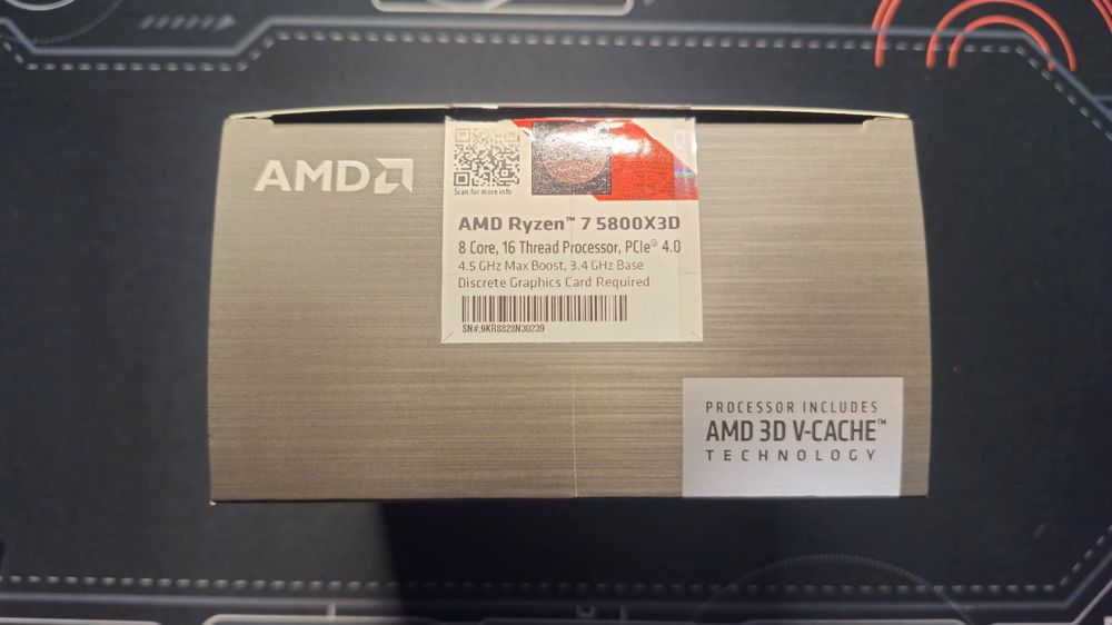 AMD Ryzen 7 5800x3D (Gebraucht) in St.Gallenkappel für CHF 350 – mit ...