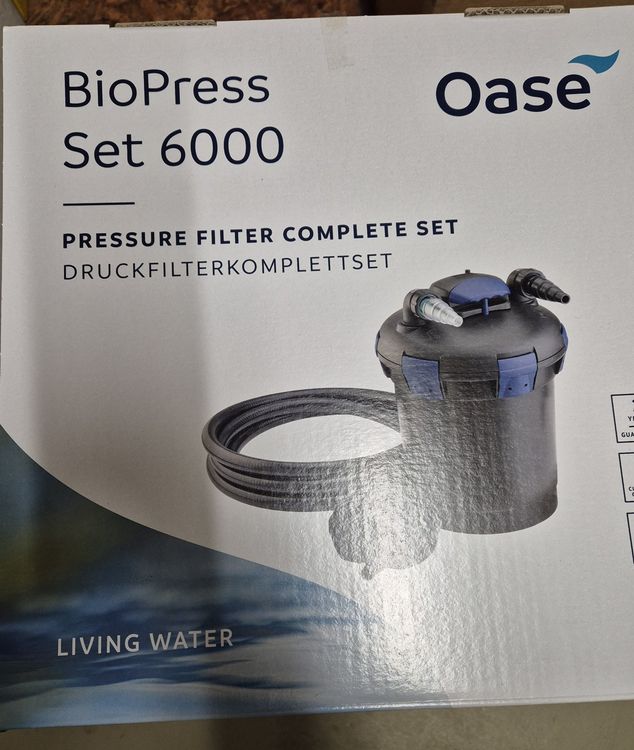 Oase Teichfilter BioPress Set 6000 (Neu und originalverpackt) in Gempen ...
