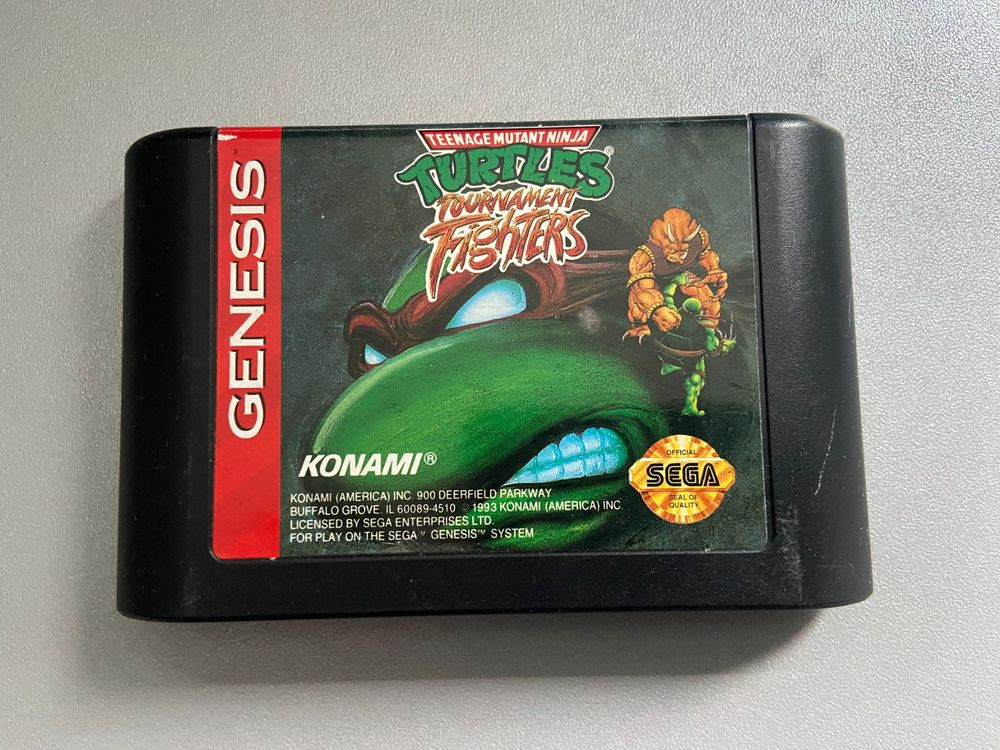Teenage Mutant Ninja Turtles Tournament Fighters - Genesis (Gebraucht ...