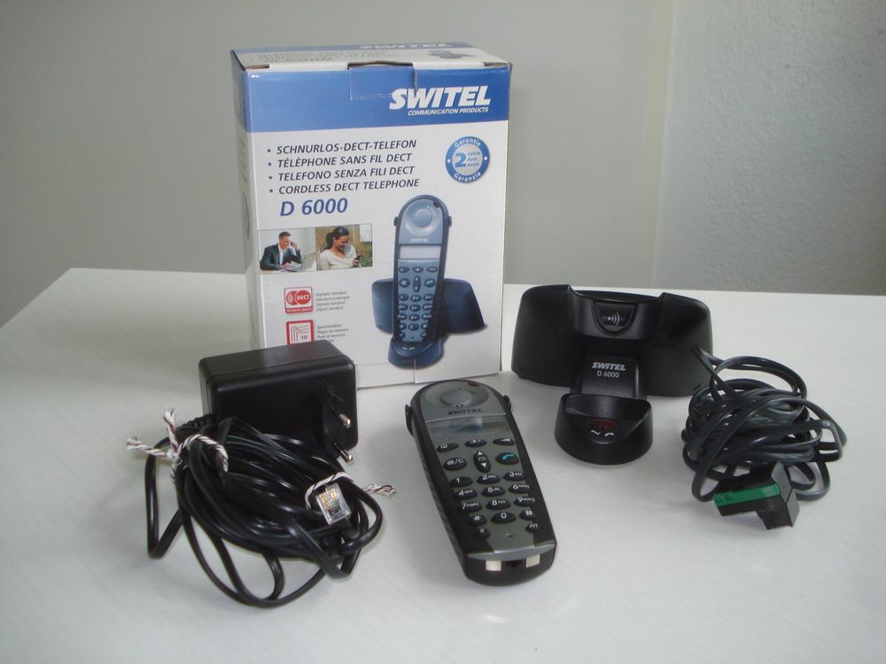SWITEL schnurlos DECT Telefon D 6000 | Kaufen auf Ricardo