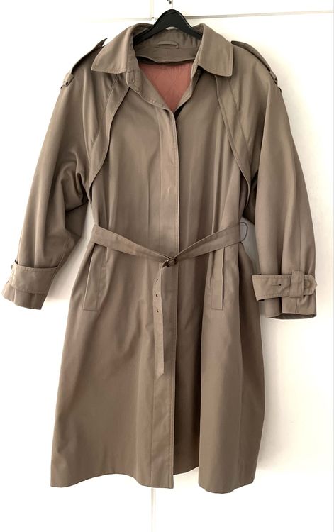 Vintage HUCKE Trenchcoat Gr. 36/S mit herausnehmbarem Futter (Gebraucht ...