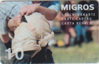 Migros Geschenkkarte (Gebraucht leer) Schwingen | Kaufen auf Ricardo