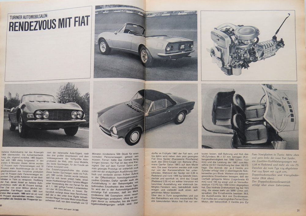 Zeitschrift Auto Motor und Sport von 1966 | Kaufen auf Ricardo