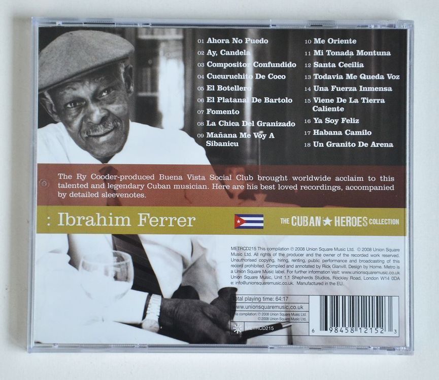 IBRAHIM FERRER - The Cuban Heroes Coll. (Gebraucht) in Frenkendorf für ...