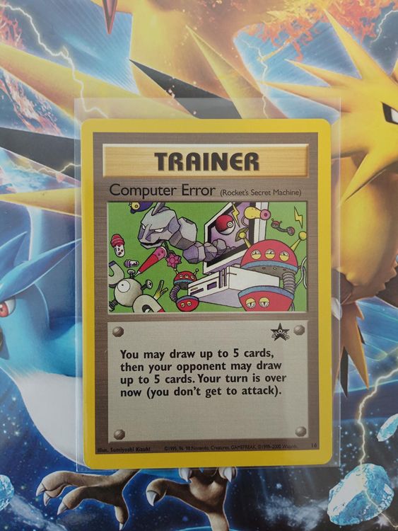 Computer Error Promo - Vintage Pokémon TCG Karte (Gebraucht) in ...