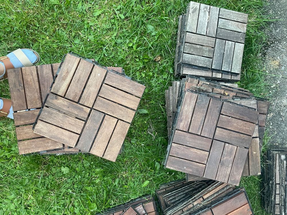 Garten Bodenplatten aus Holz (Gebraucht) in Wetzikon ZH für CHF 267 ...