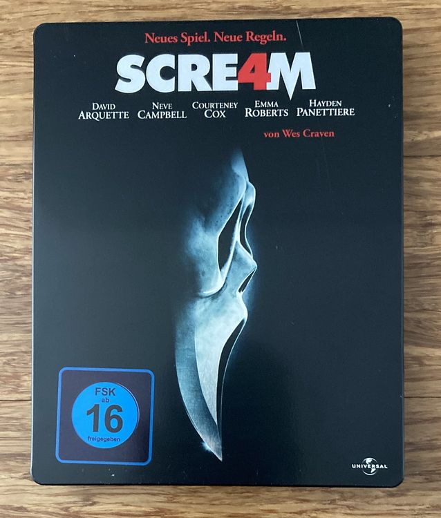 Scream 4 Steelbook Edition Blu ray DVD Film (Gebraucht) in Jonschwil ...