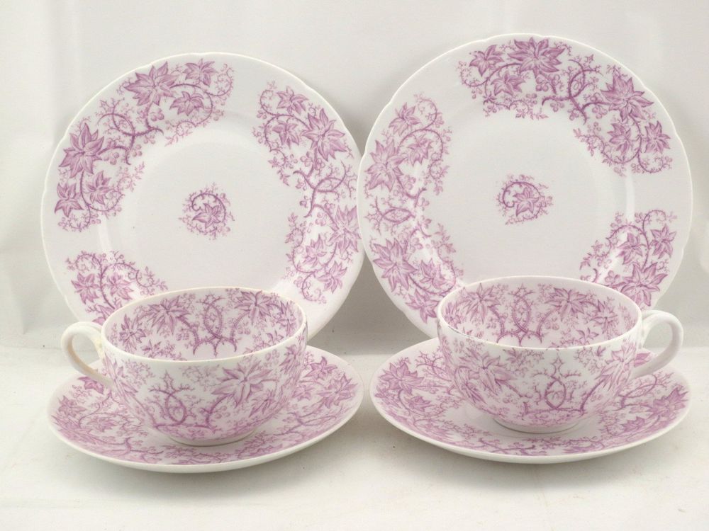 Sarreguemines Epines, porcelaine de Fismes, Tasses Chocolat (Gebraucht) in Noville für CHF 93 ...