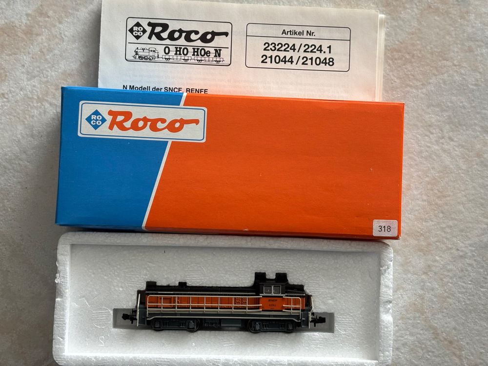 Roco 23224.1 Dieselok BB63743 SNCF (Neu (gemäss Beschreibung)) in ...