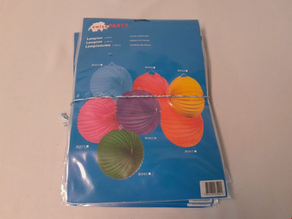 SWISSPARTY Lampion 5 Stk. (Neu und originalverpackt) in Richterswil für ...