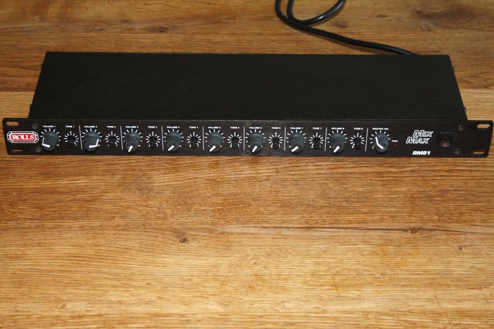 Rolls RM81 MIXMAX 8-Kanal Audio-Mischer | Kaufen auf Ricardo